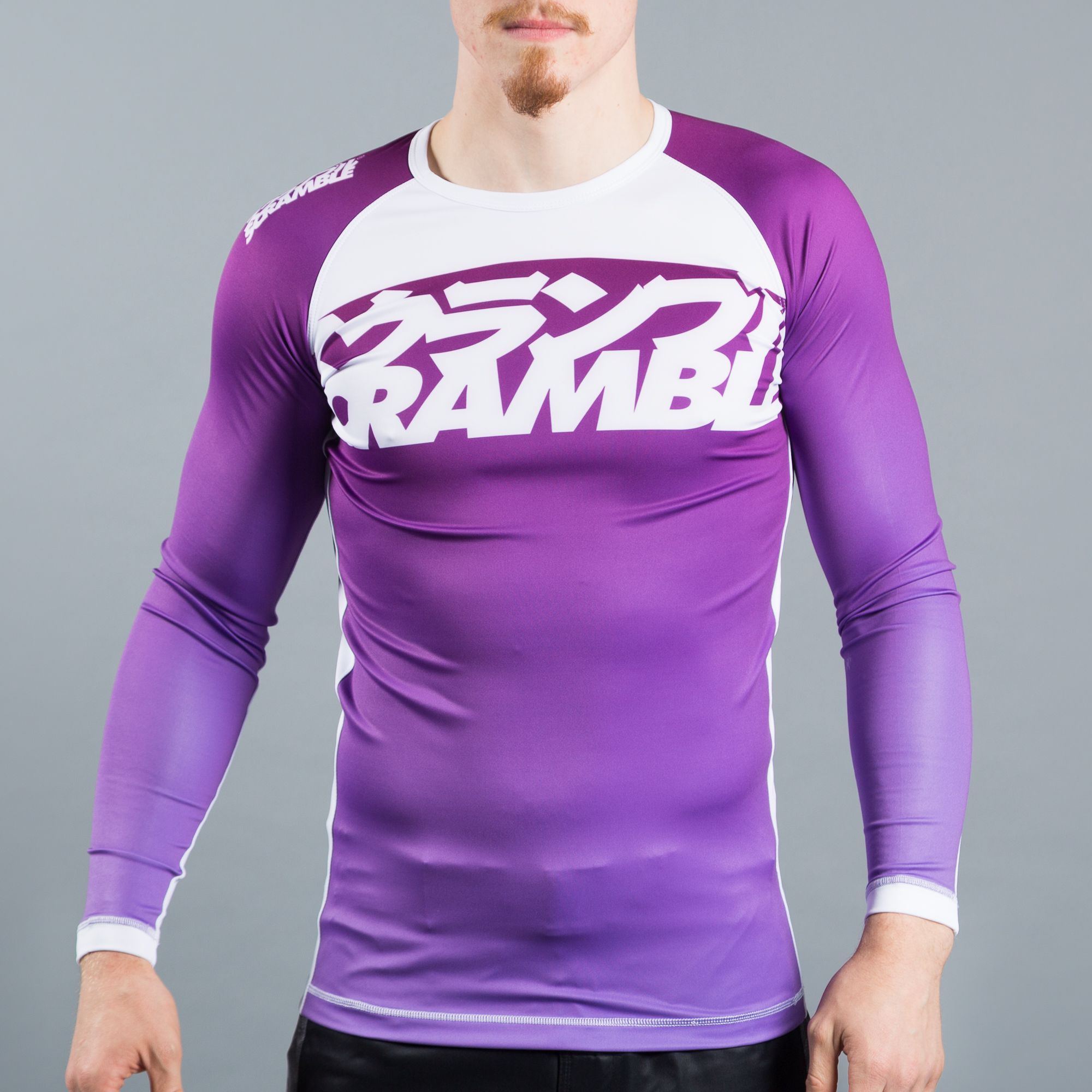 Scramble Ranked Rashguard V3 - Purple | Scramble Europe